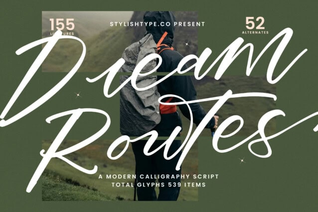 Dream Routes Script Font - Download Free Font