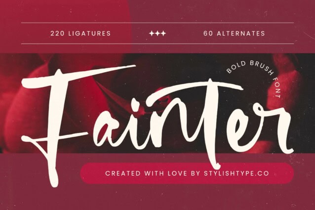 Fainter Font - Download Free Font