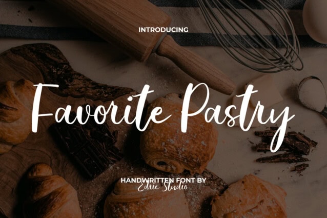 Favorite Pastry Font - Download Free Font