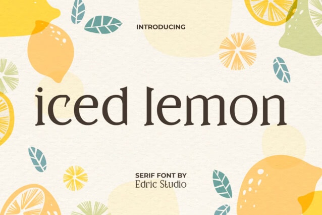 Iced Lemon Font - Download Free Font
