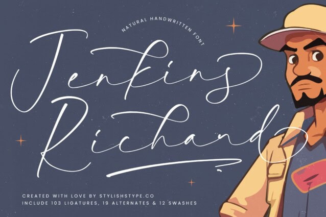 Jenkins Richard Font - Download Free Font