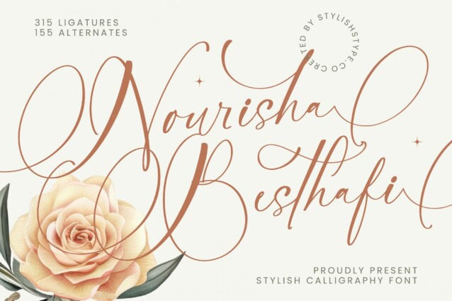 Nourisha Besthafi Font - Download Free Font