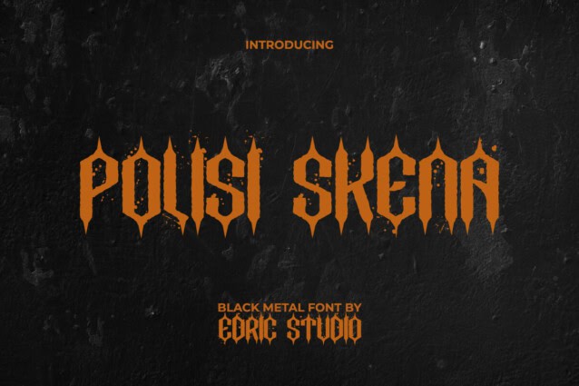 Polisi Skena Font - Download Free Font