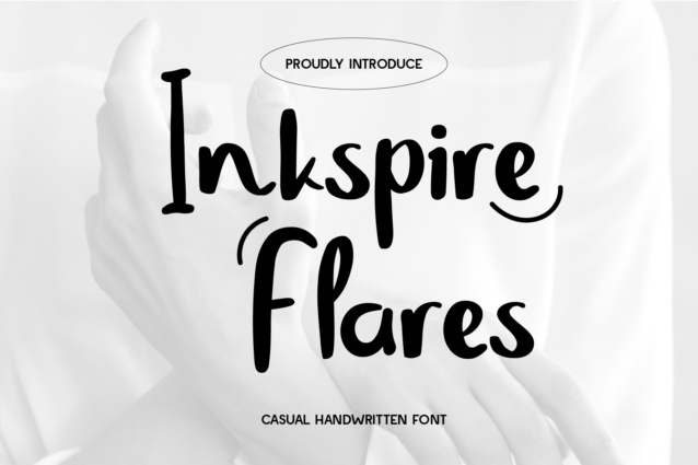 Inkspire Flares Handwritten Font - Download Free Font