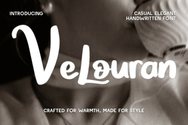 Velouran Handwritten Font - Befonts