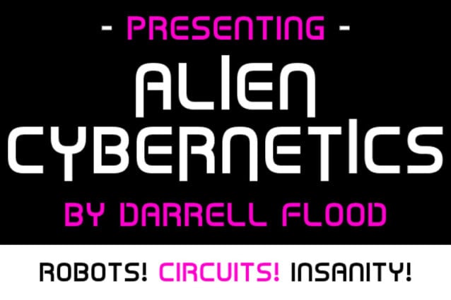 Alien Cybernetics Font - Download Free Font