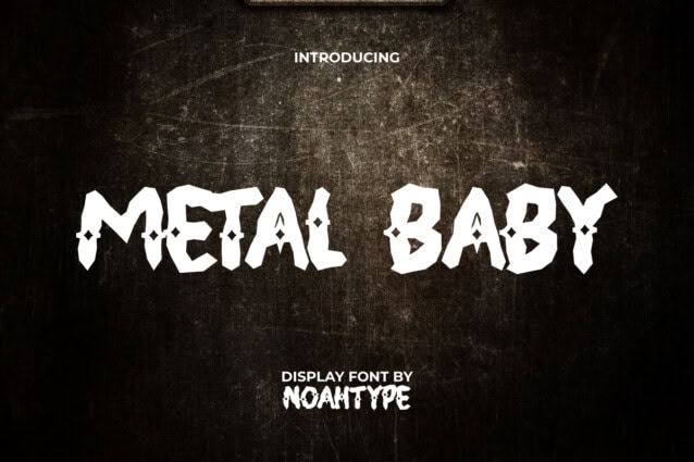 Metal Baby Font - Befonts