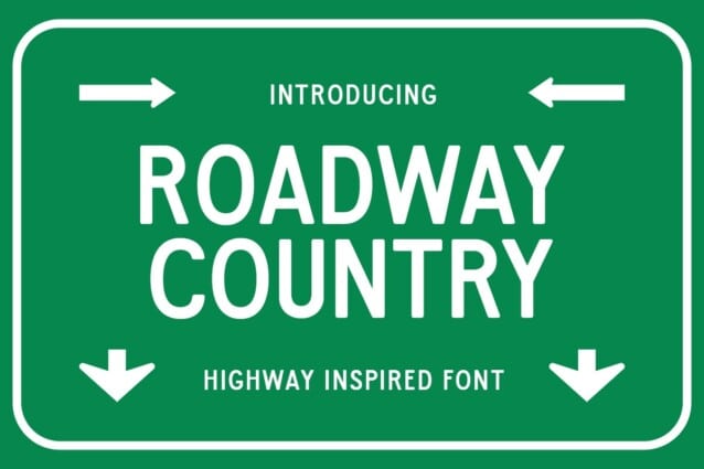 Roadway Country Font - Download Free Font
