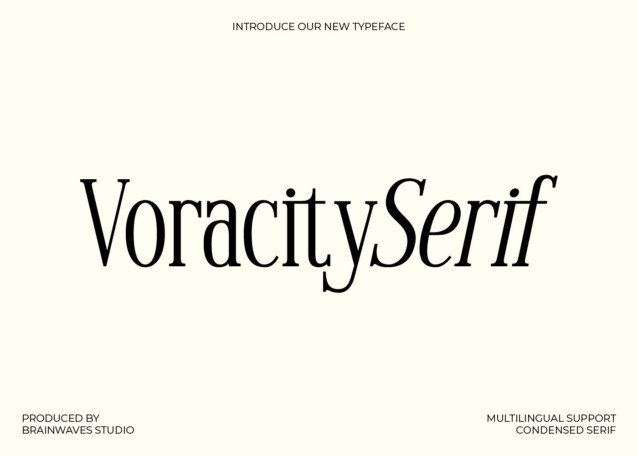 Voracity Font - Download Free Font