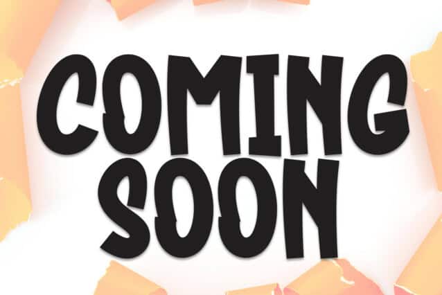 Coming Soon Display Font - Download Free Font