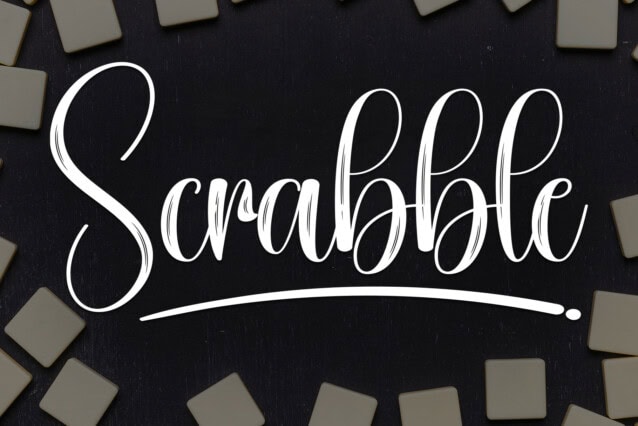 Scrabble Script Font - Download Free Font