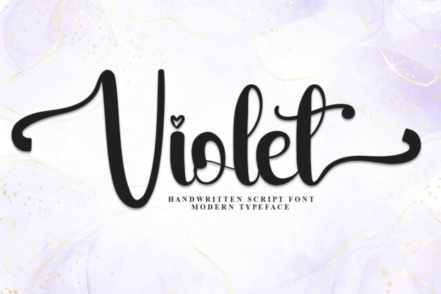 Violet Calligraphy Font - Download Free Font