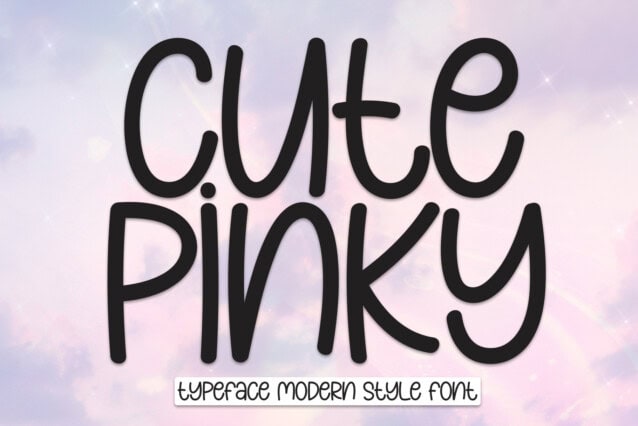 Cute Pinky Display Font - Download Free Font