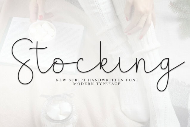 Stocking Script Font - Download Free Font