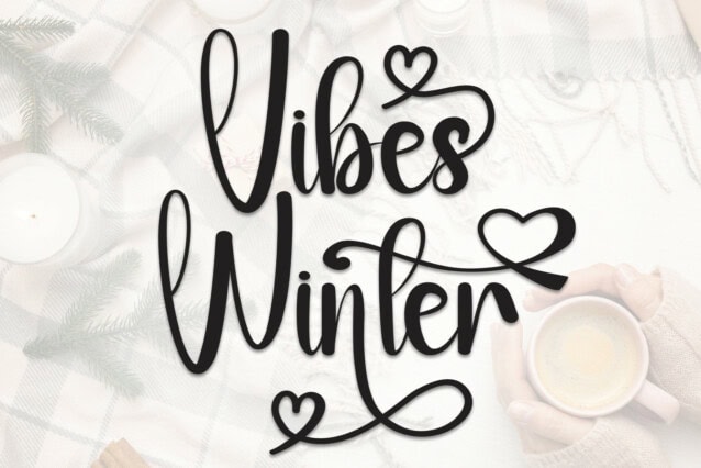 Vibes Winter Script Font - Download Free Font