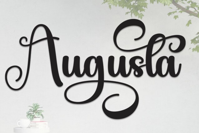 Augusta Script Font - Download Free Font