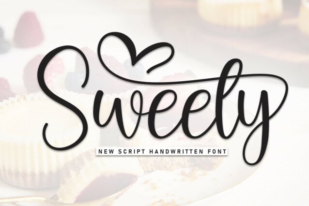 Sweety Script Font - Download Free Font