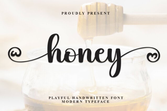 Honey Script Font - Download Free Font
