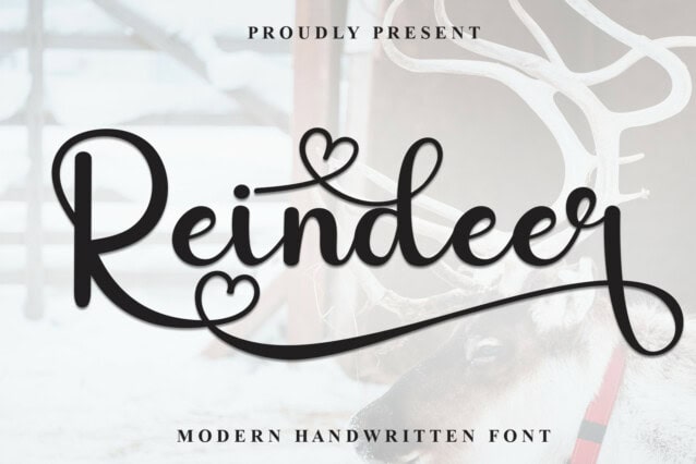 Reindeer Script Font - Download Free Font
