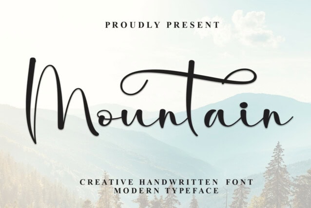 Mountain Script Font - Download Free Font