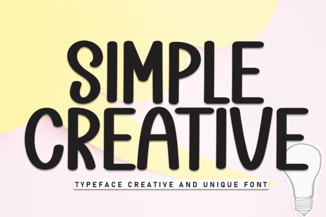 Simple Creative Display Font - Download Free Font