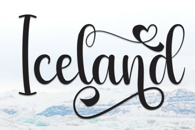 Iceland Script Font - Download Free Font
