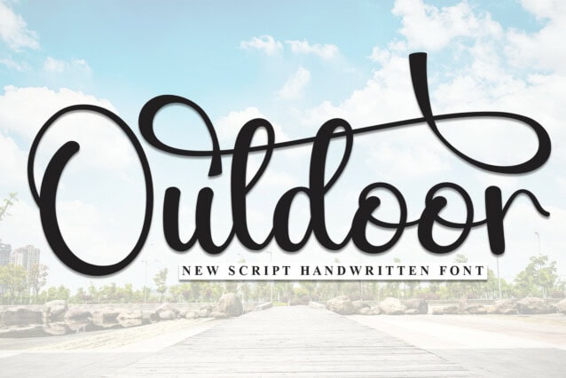 Outdoor Script Font - Download Free Font