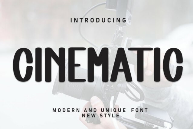 Cinematic Display Font - Download Free Font