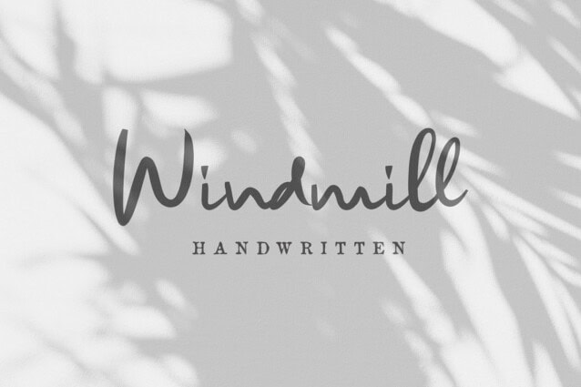 Windmill Font - Befonts