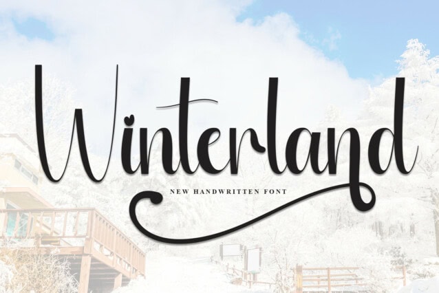 Winterland Script Font - Download Free Font