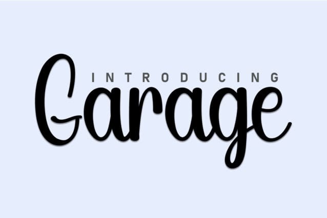 Garage Script Font - Download Free Font