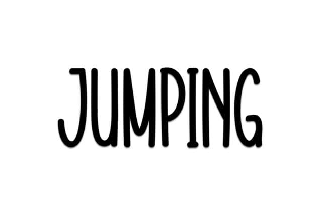 Jumping Display Font - Download Free Font