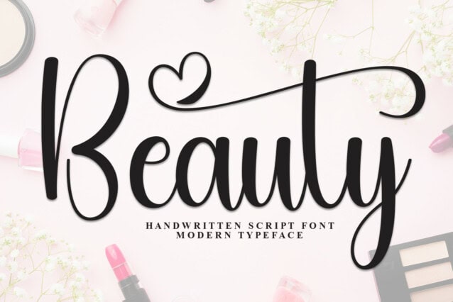 Beauty Calligraphy Font - Download Free Font
