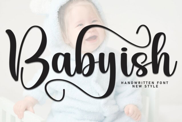 Babyish Script Font - Download Free Font
