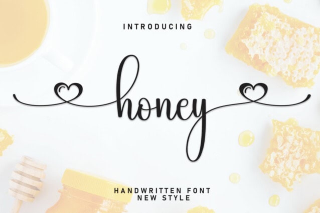 Honey Calligraphy Font - Download Free Font