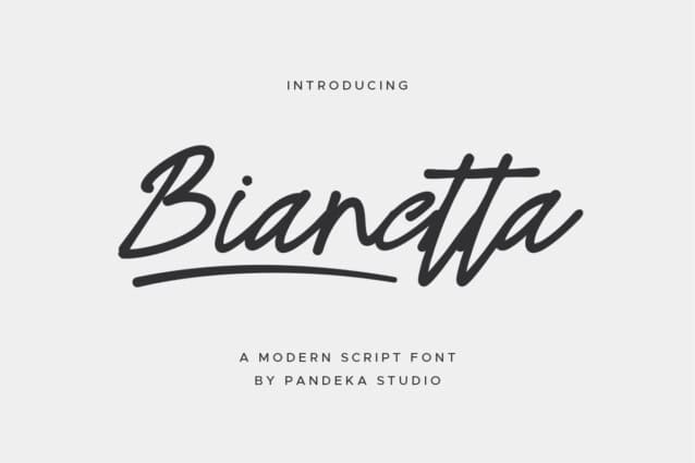 Bianetta Font - Download Free Font