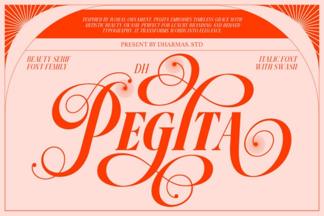 Dh Pegita Font - Befonts