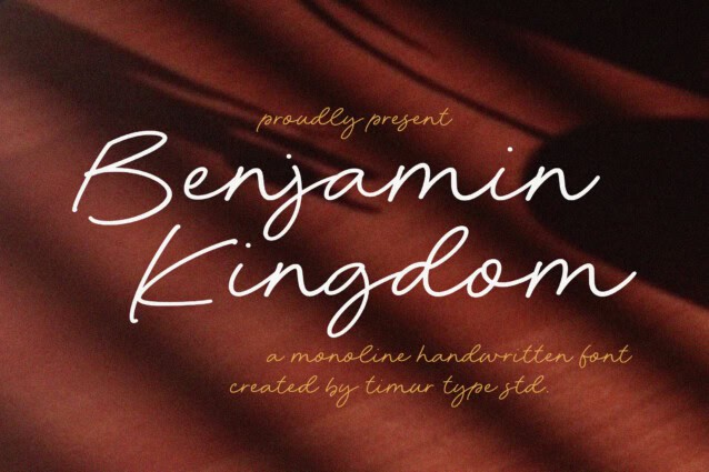 Benjamin Kingdom Font - Download Free Font