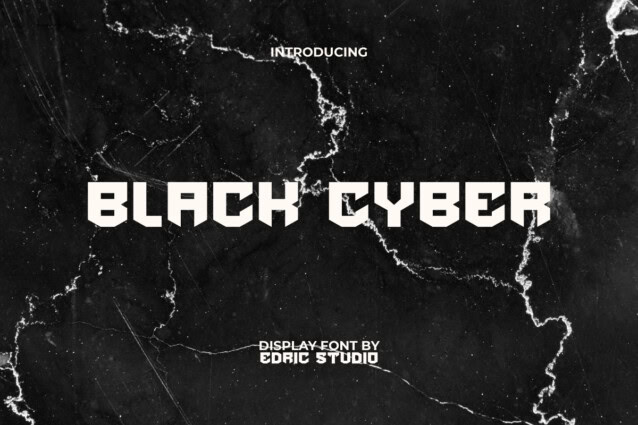 Black Cyber Font - Download Free Font