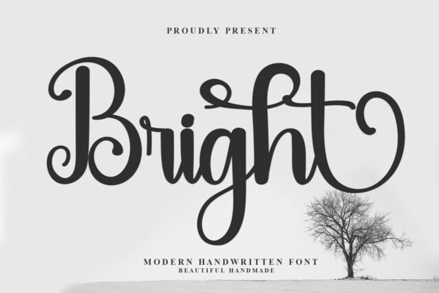 Bright Script Font - Download Free Font