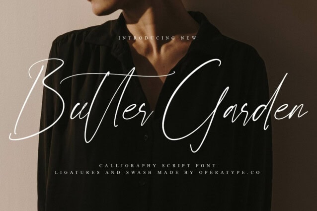 Butter Garden Script Font - Download Free Font