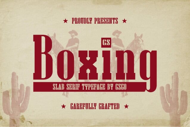 CS Boxing Font - Download Free Font