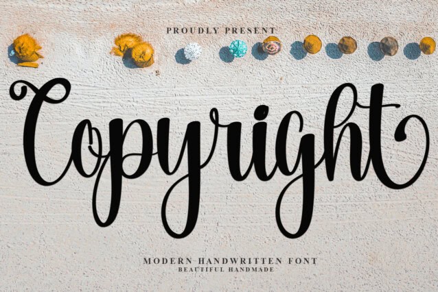 Copyright Script Font - Download Free Font