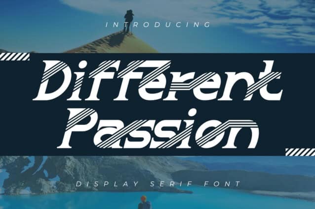 Different Passion Font - Download Free Font