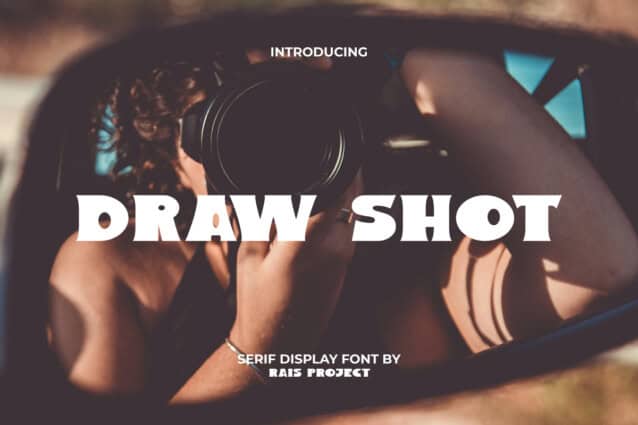 Draw Shot Font - Befonts