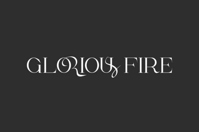 Glorious Fire Font - Download Free Font