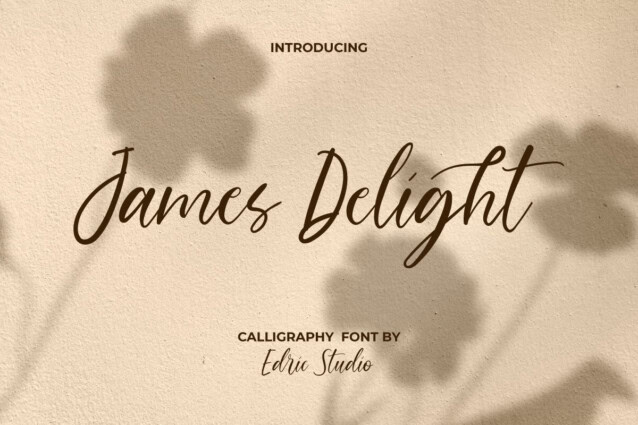 James Delight Font - Download Free Font