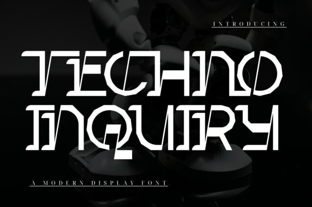 Techno Inquiry Font - Download Free Font