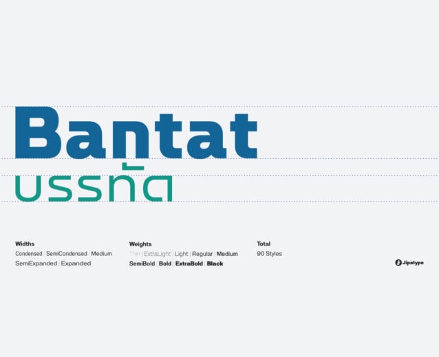 Bantat Font - Befonts