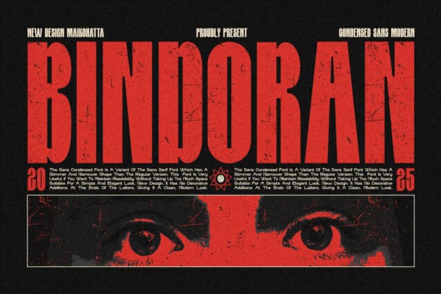 Bindoran Font - Download Free Font